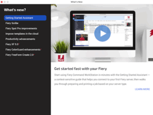 Fiery Command WorkStation 7.2 - Fiery