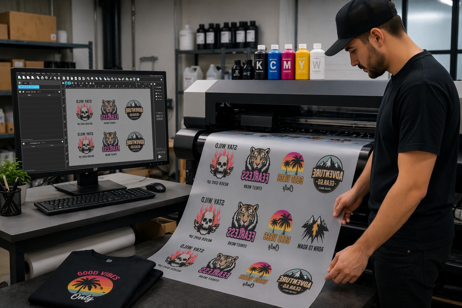 Fiery - Digital Factory Direct To Film Edition - Overview